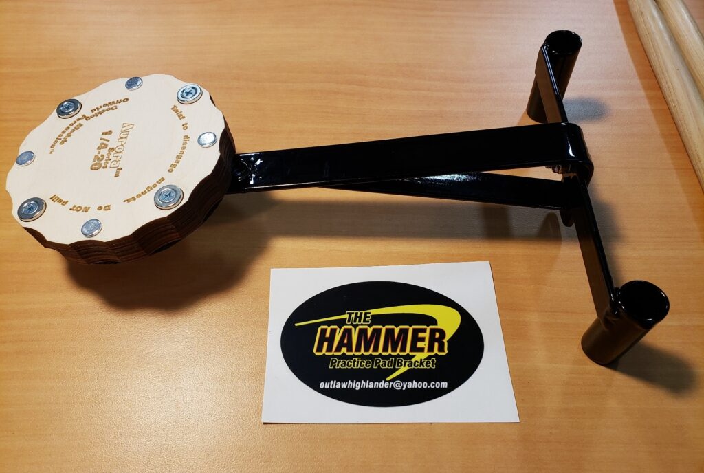 The Hammer – Pad Bracket – OffWorld Percussion