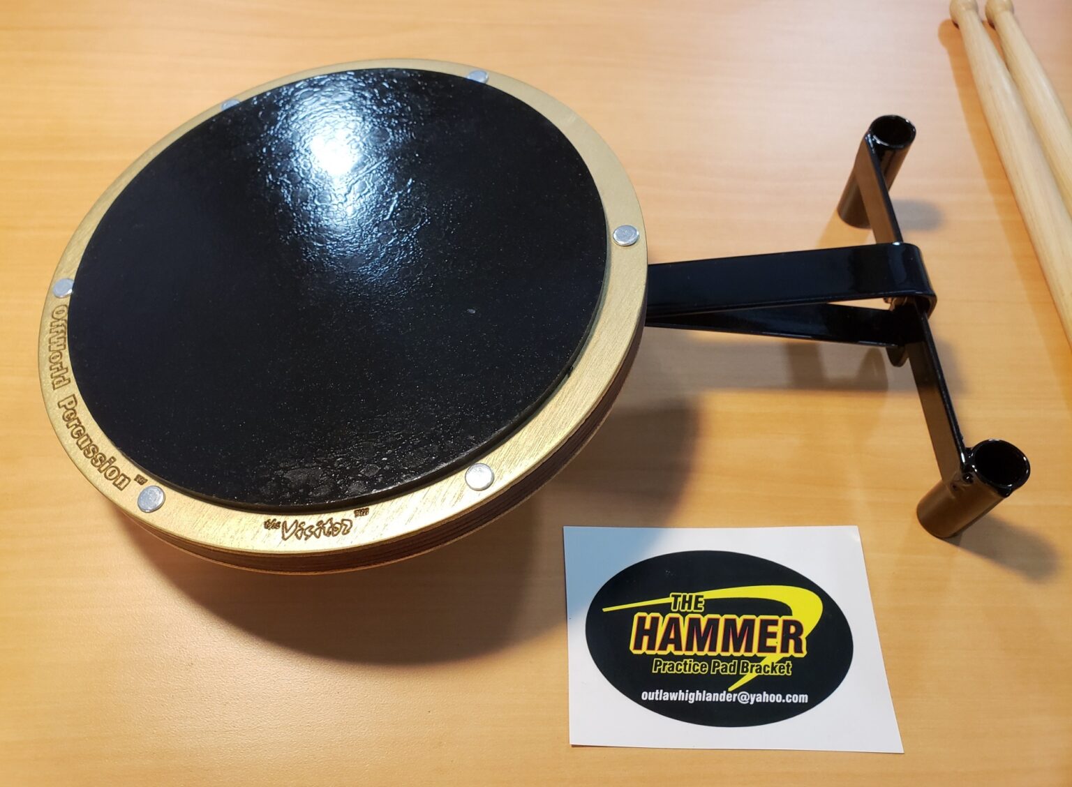 The Hammer – Pad Bracket – OffWorld Percussion